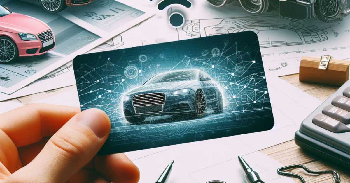 Business cards for the automotive industry - WEB4Y